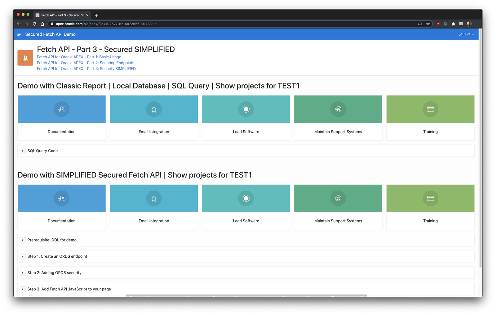 Fetch Api For Oracle Apex Part 3 Security Simplified 9178
